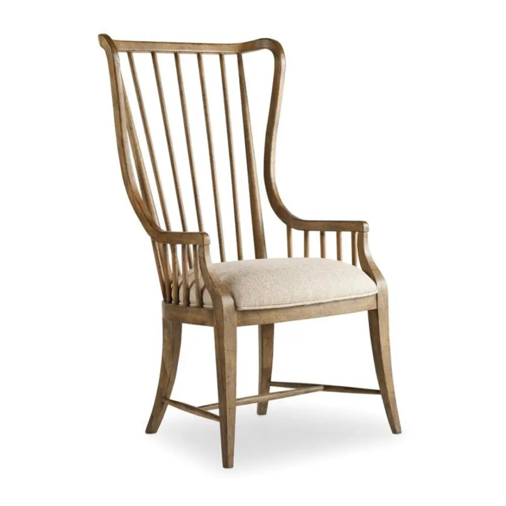 SANCTUARY TALL SPINDLE DINING ARM CHAIR – Haley's Furnishings Co.
